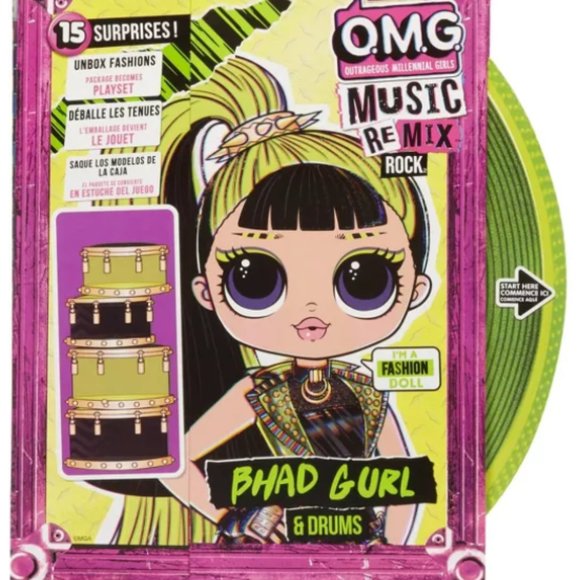 MGA Entertainment | Toys | Lol Surprise Omg Remix Rock Bhad Gurl And ...